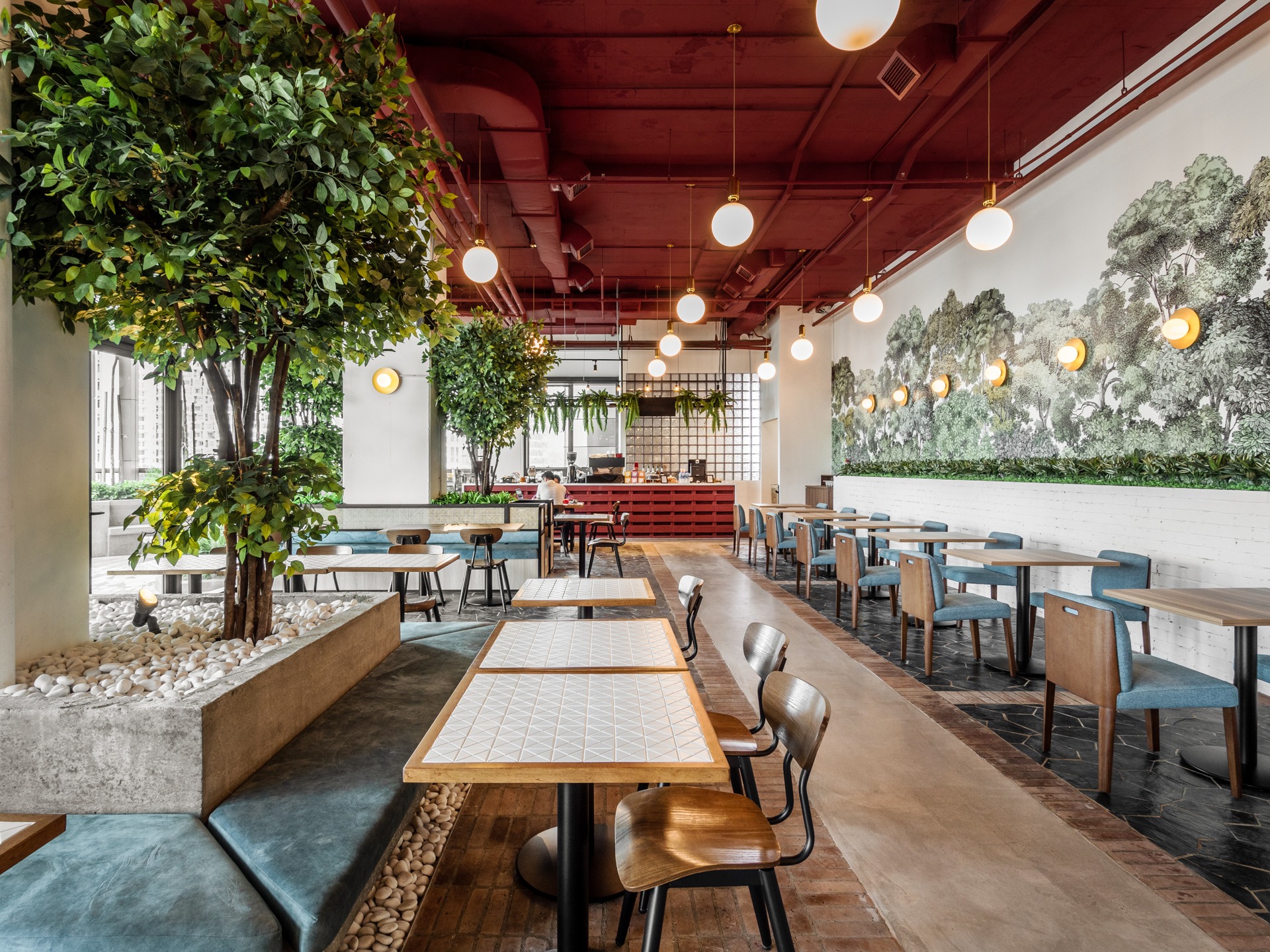 The Garden Cafe Retail Design & Build | Ground Up