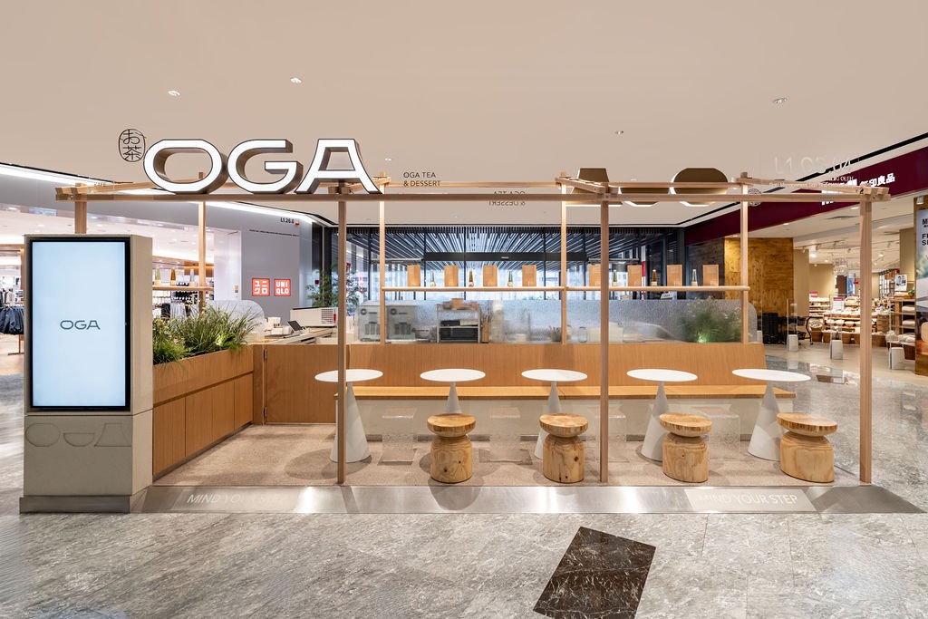 Oga Tea & Dining @ TRX - Ground Up [Design + Build]